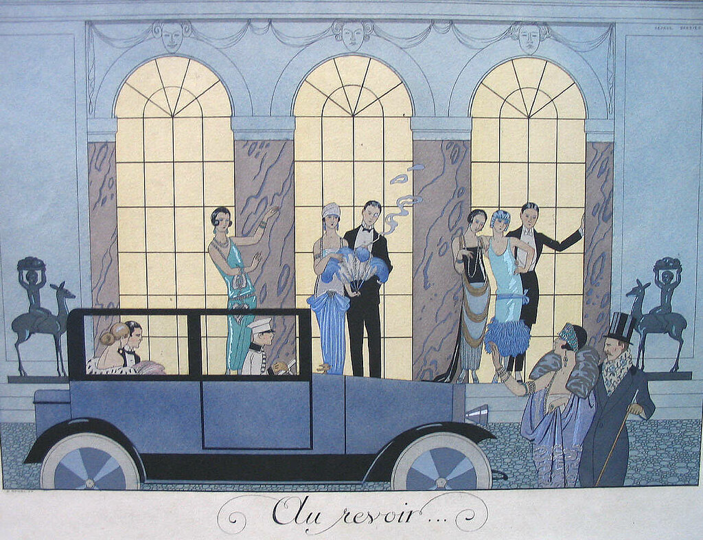 Les illustrations Art Déco de George Barbier - Amusidora